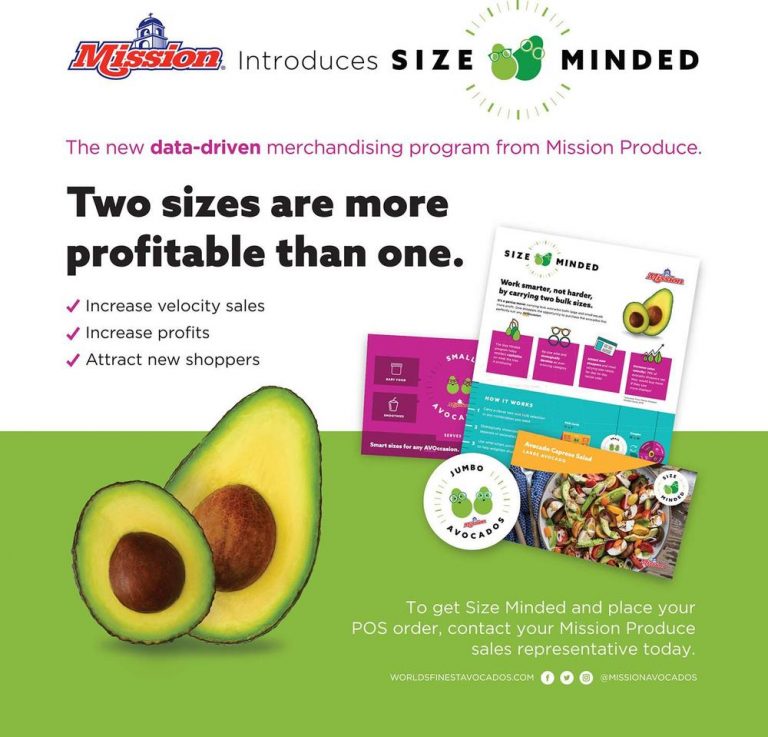 Mission Produce releases new Size Minded merchandising program ...