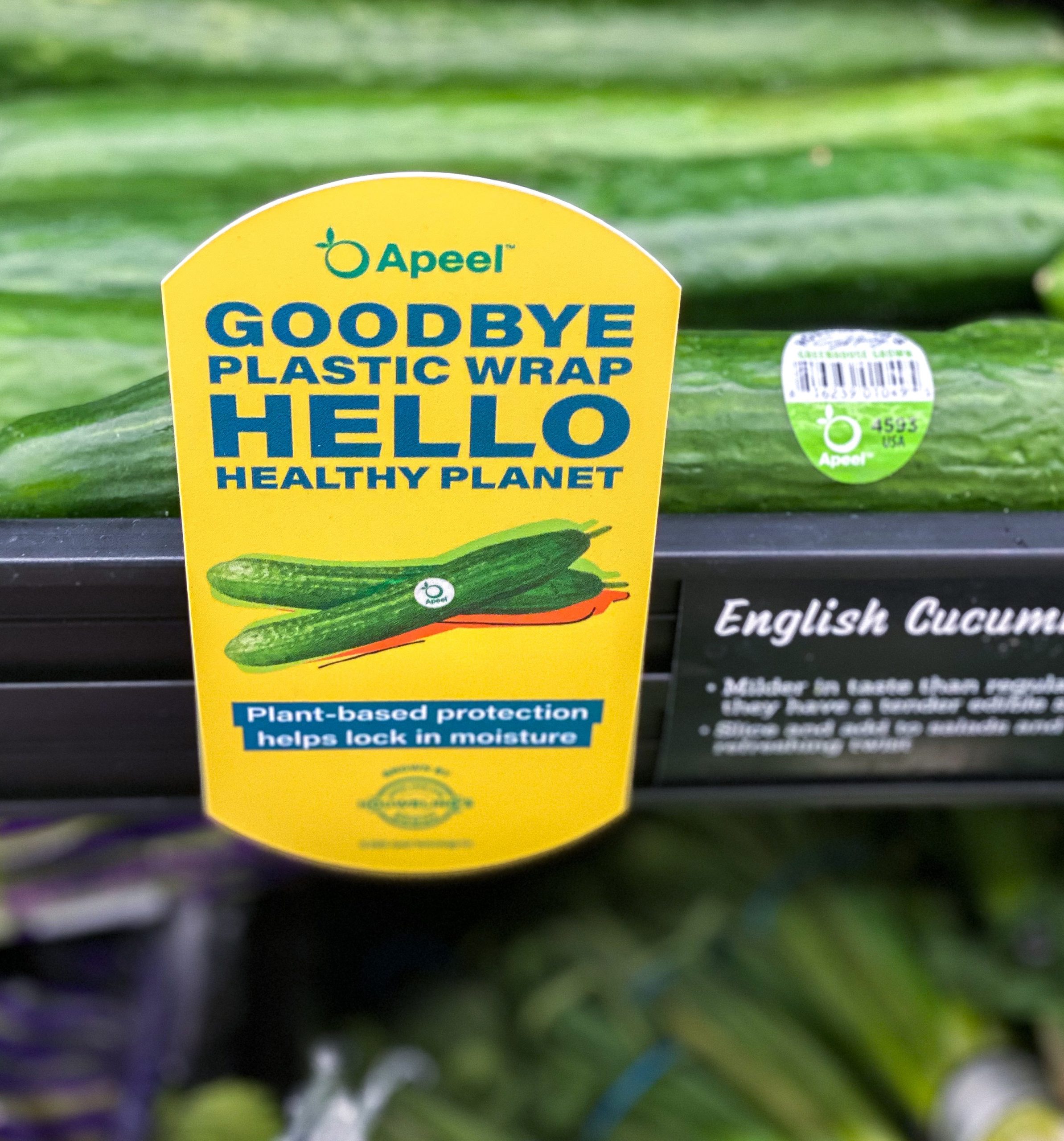 Apeel and Houweling’s launch plastic-free cucumbers at select Walmart ...