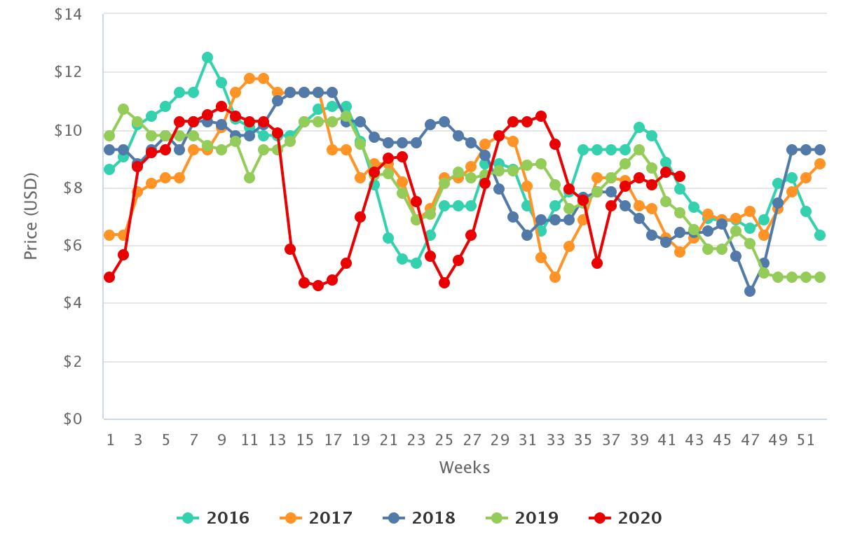 Agronometrics in Charts: Berry prices in the U.S. market ...