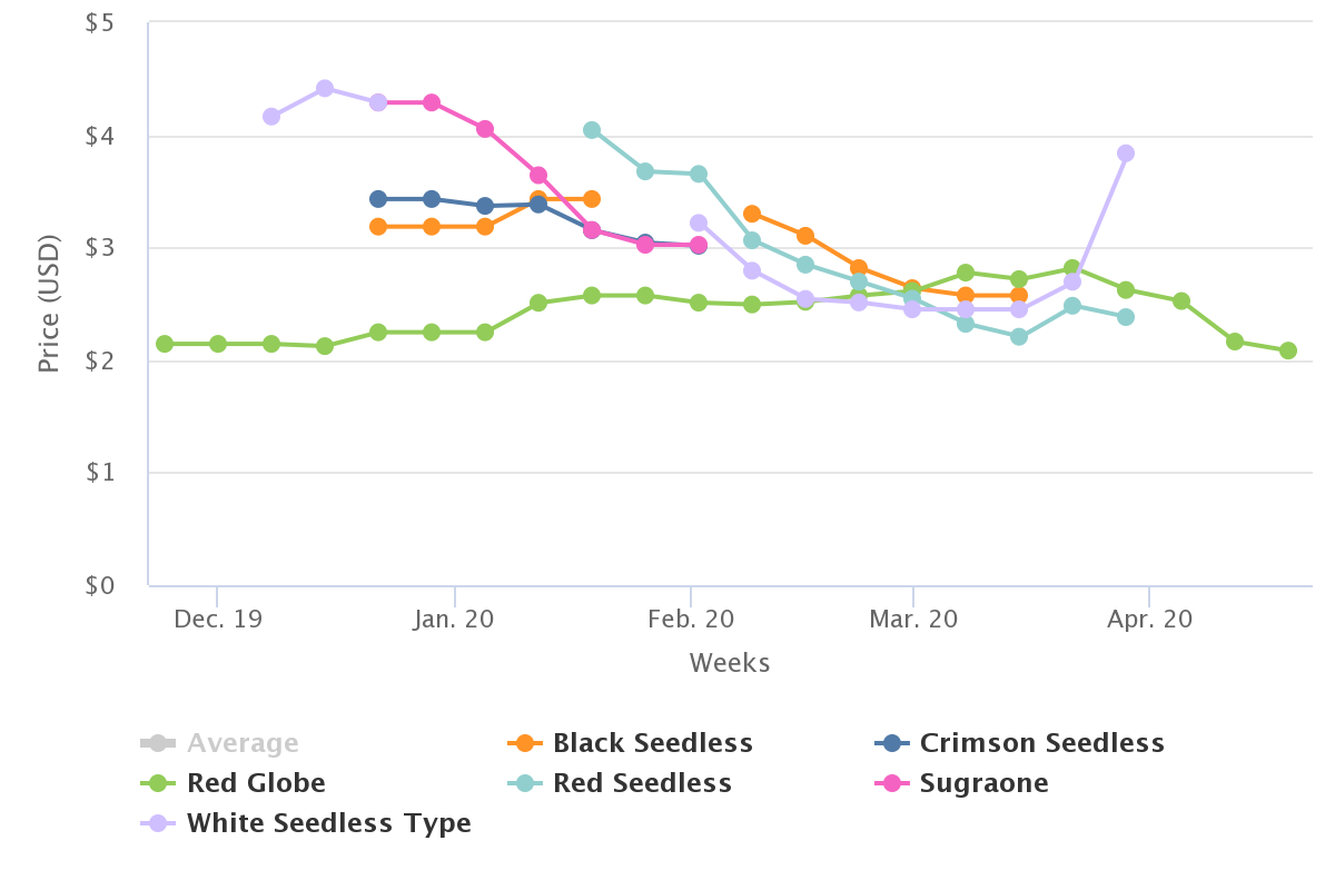 Agronometrics in Charts: A snapshot of Peru's previous grape seasons ...