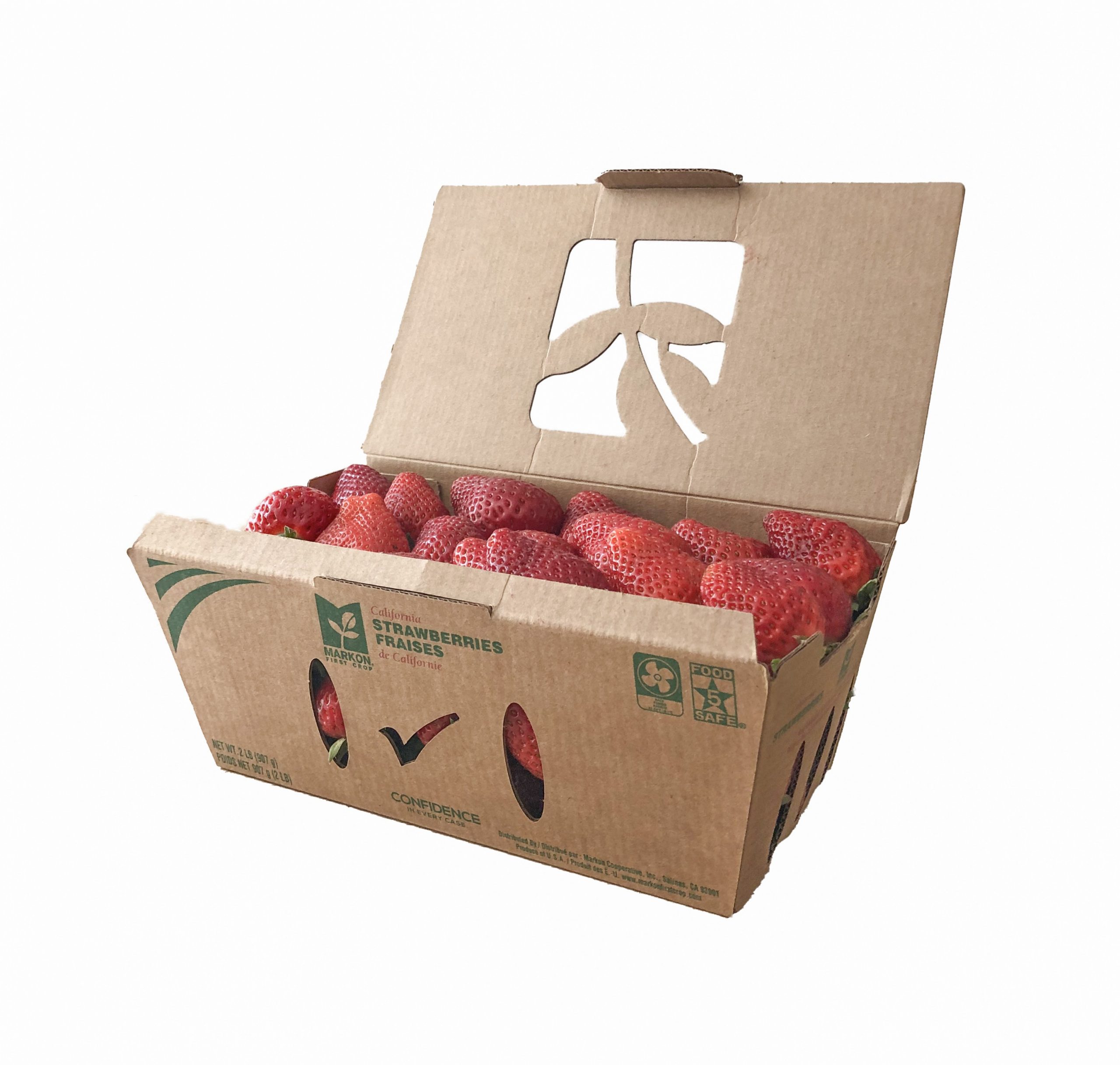 Markon launches cardboard clamshells - FreshFruitPortal.com