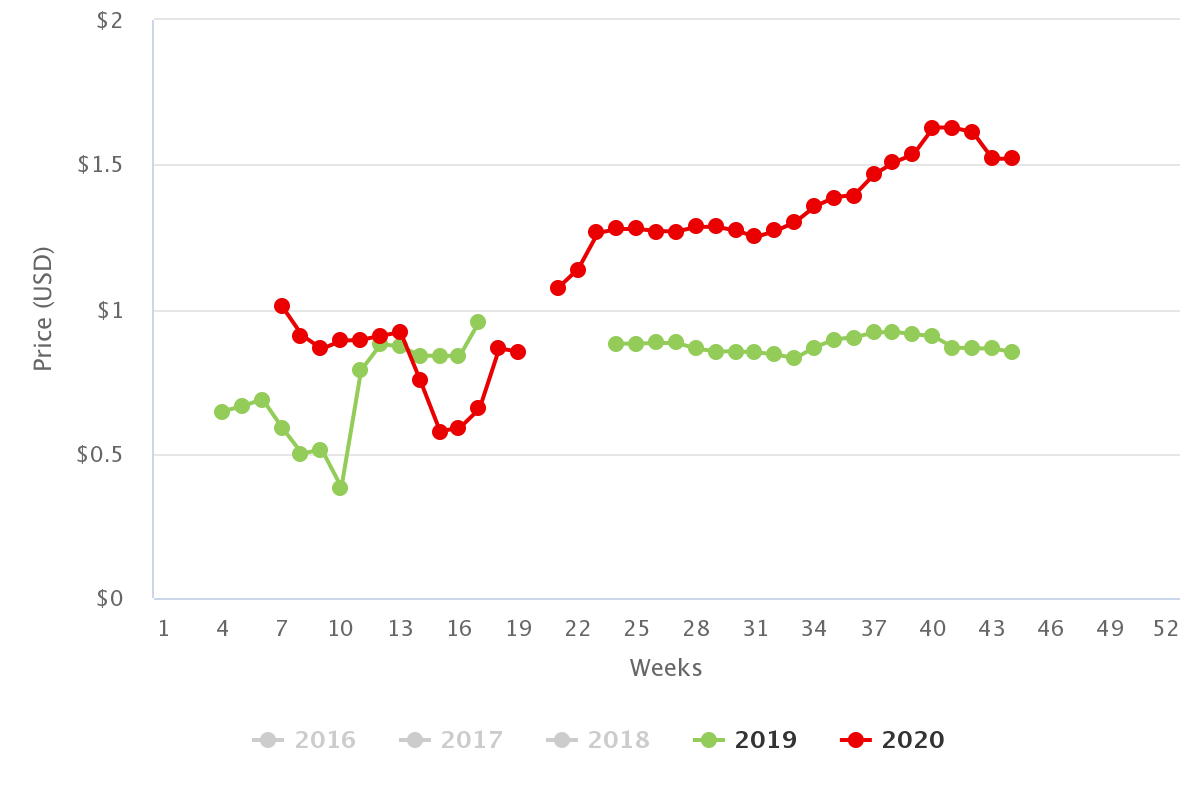 Agronometrics in Charts: Navel and Valencia orange prices enjoy stellar ...