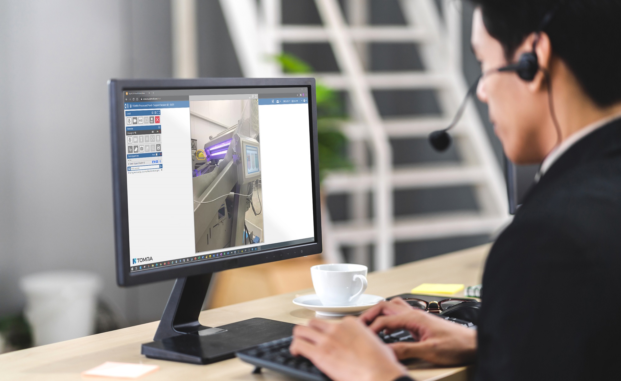 TOMRA Visual Assist, the new augmented reality tool for remote ...