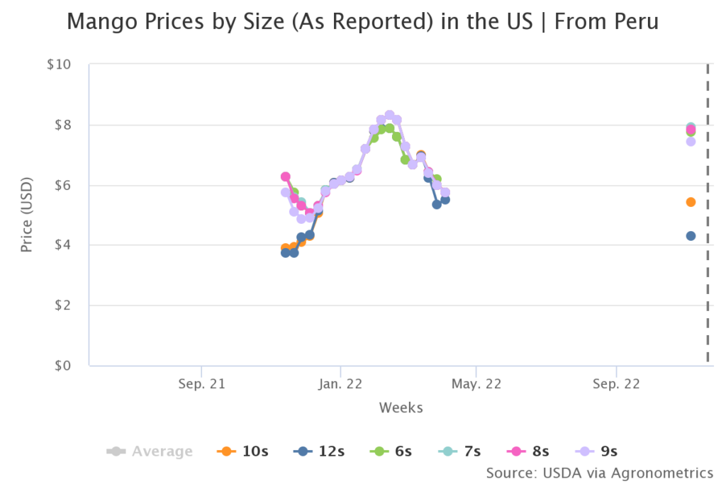 Volumes for Peruvian mangoes expected to increase by up to 25%