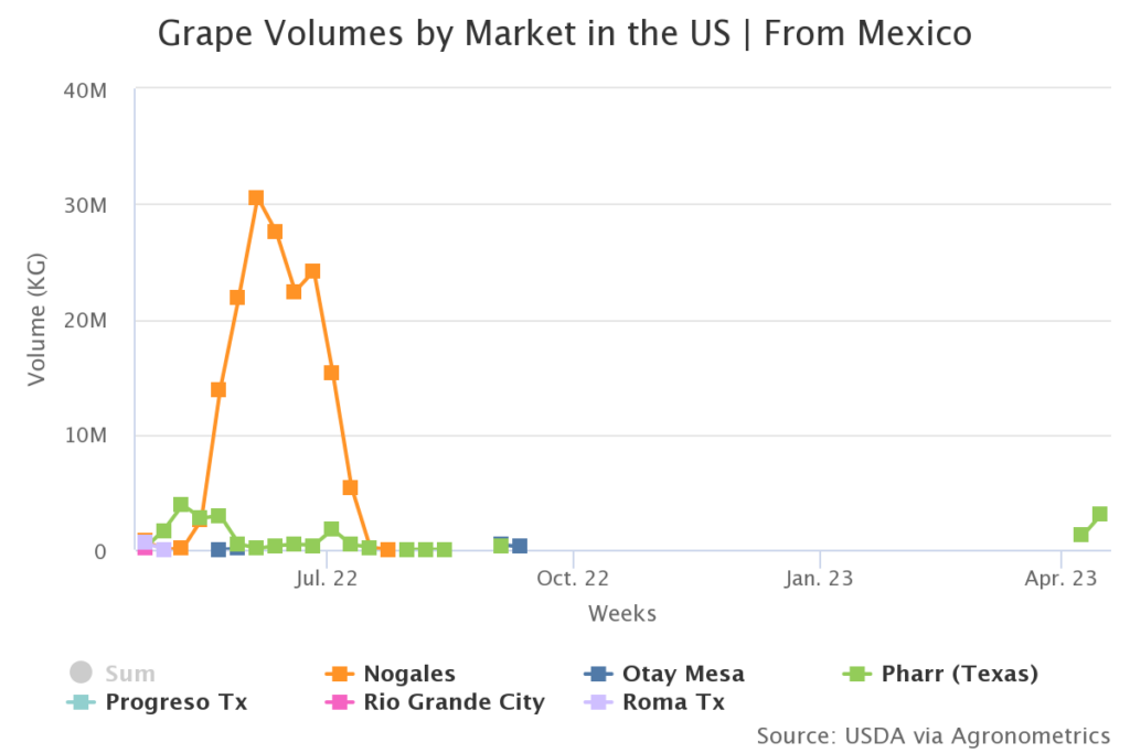 Mexican grape exports to the U.S. projected to increase