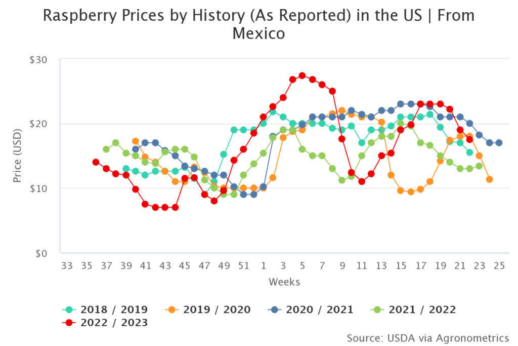 Mexican raspberry market sees staggering U.S. consumption rates
