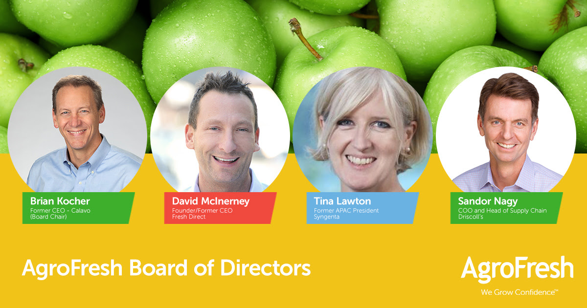 AgroFresh bolsters industry expertise with new Board of Directors ...