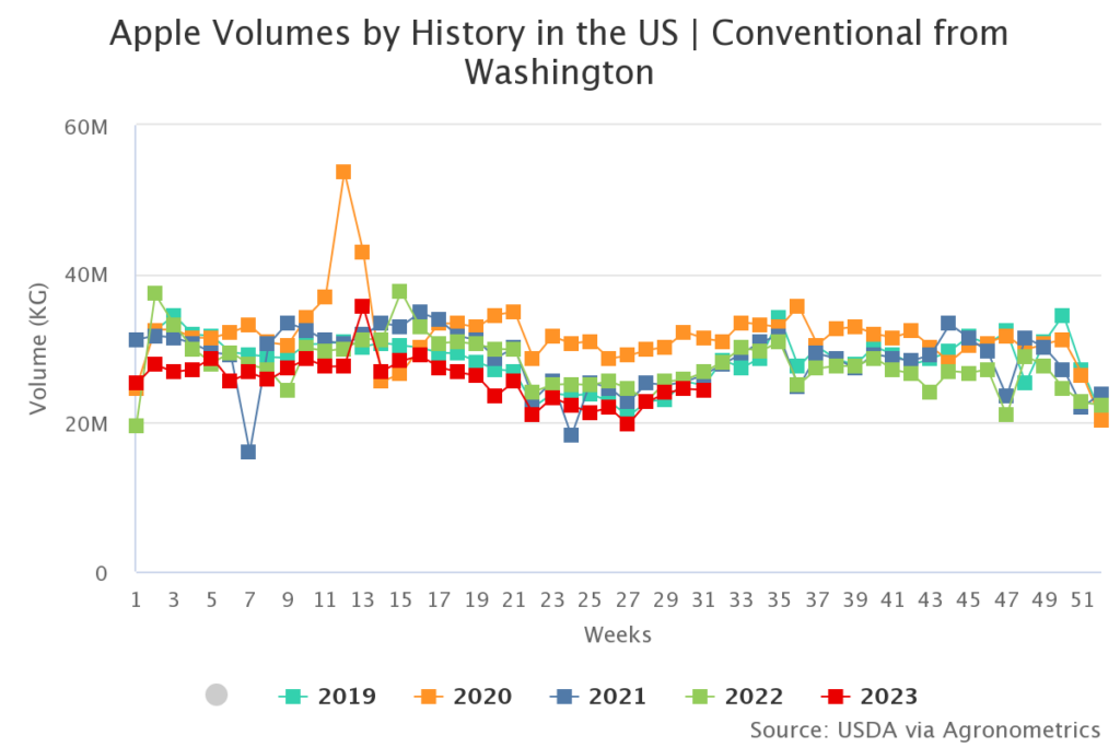 Washington apples making a comeback this season