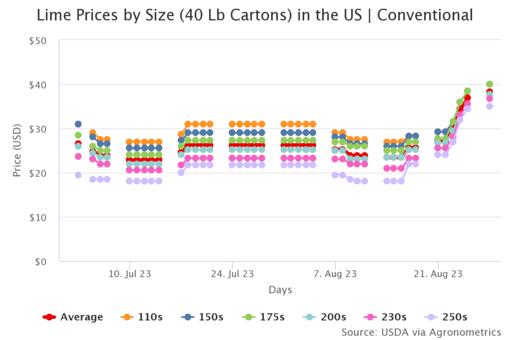 Extortion of lime farmers in Michoacán causes prices to soar