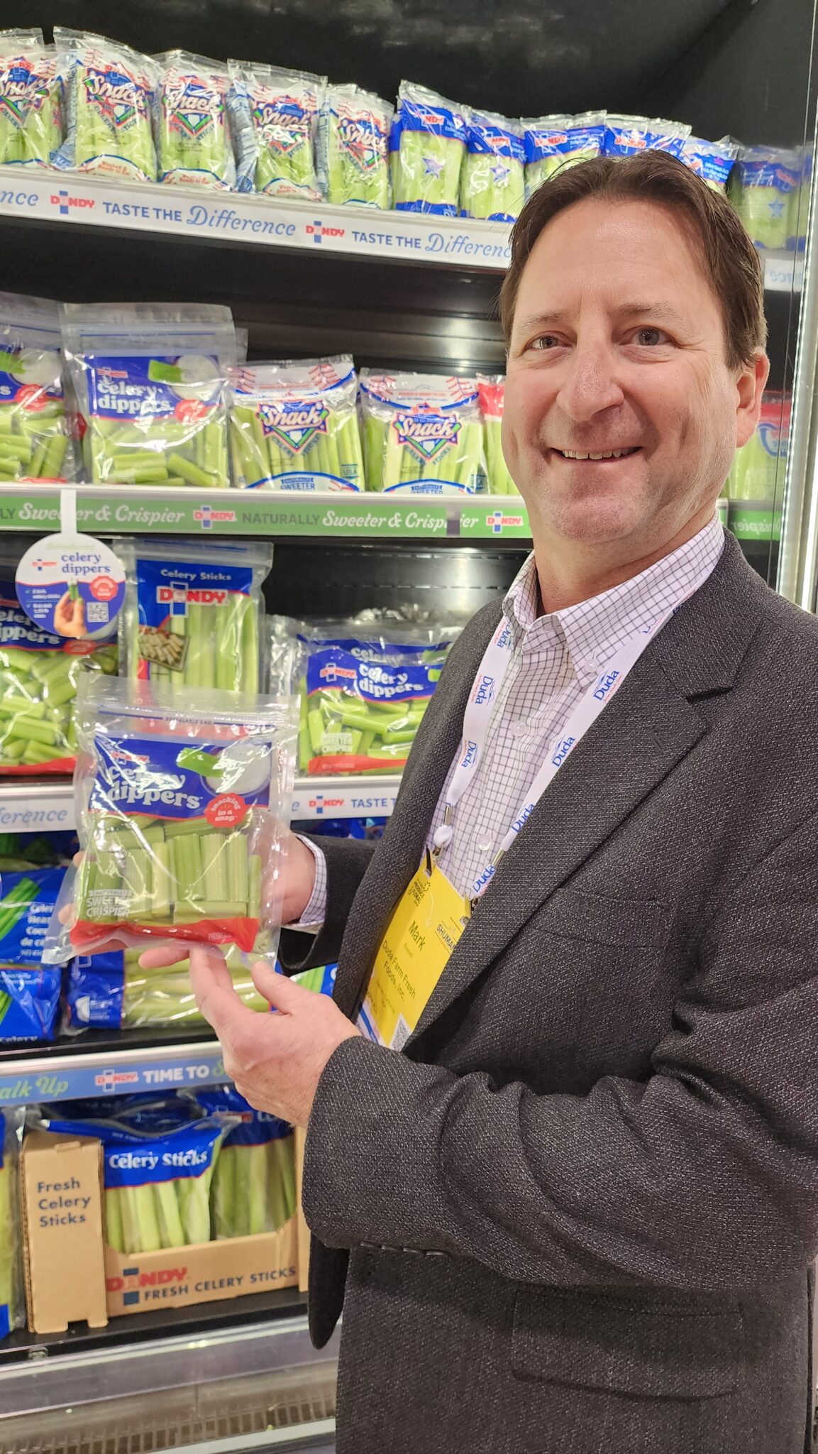 Duda launches celery dippers