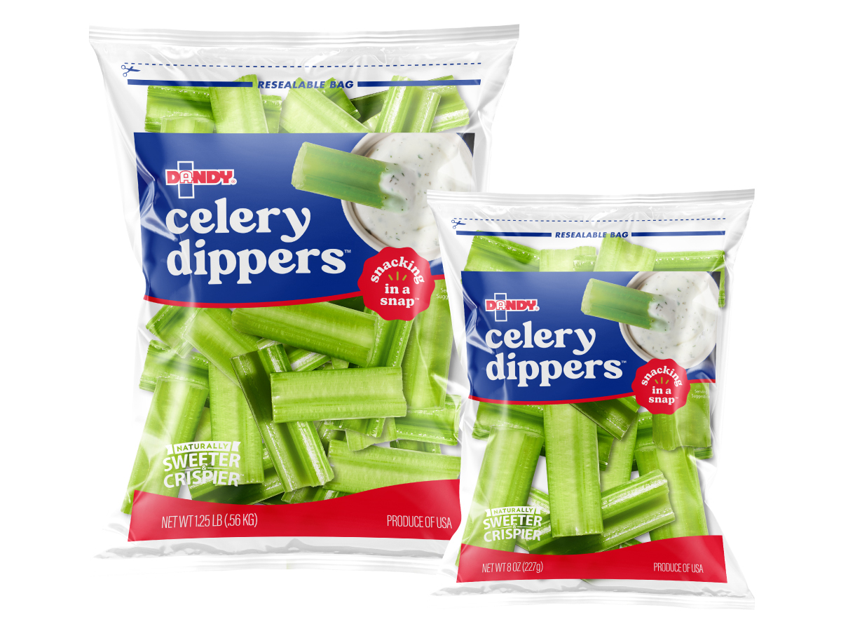 Duda launches celery dippers