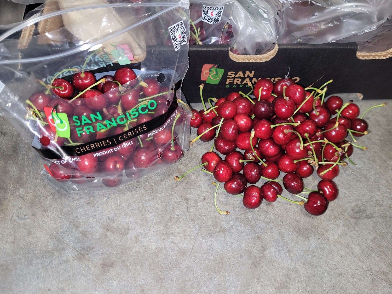 First Chilean cherries of the season land in the US