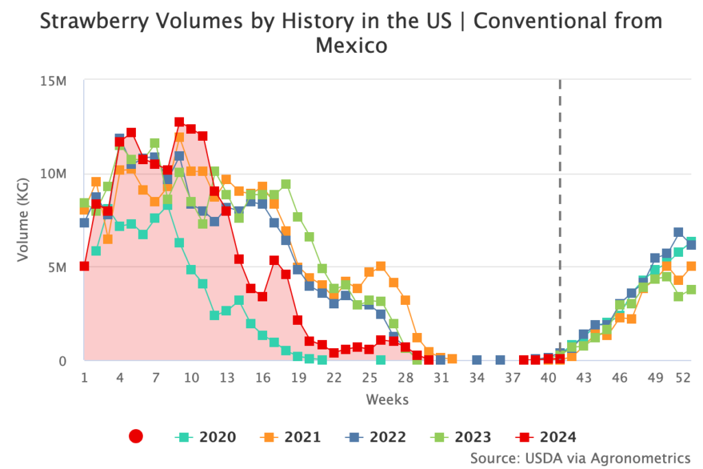 Current state of the US strawberry market