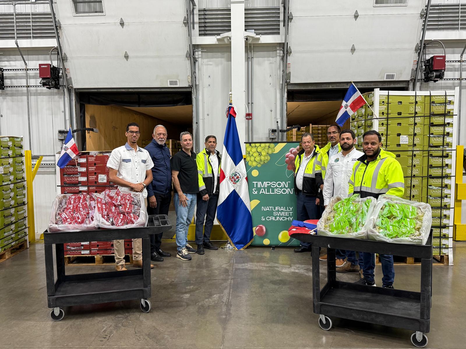 Dominican Republic's first table grapes land in the United States for ...