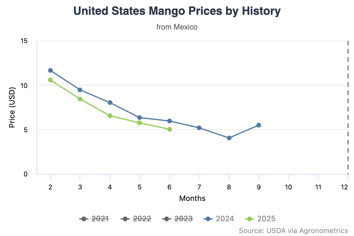 Mexico accelerates mango export diversification amid U.S. tariff fears