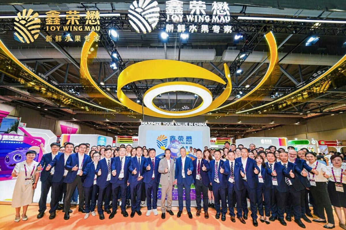 Joy Wing Mau Group shines in Asia Fruit Logistica Fair 2025 ...
